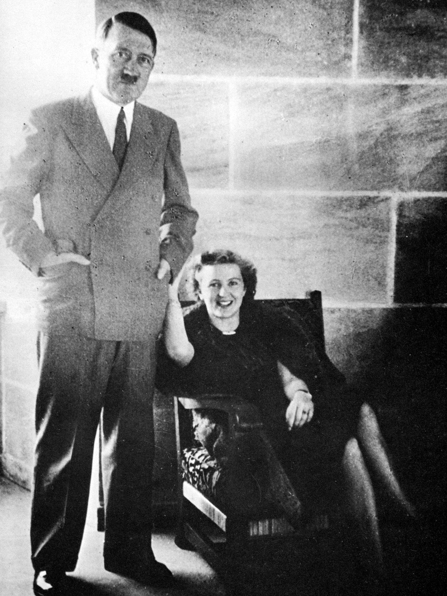 Adolf and Eva Hitler